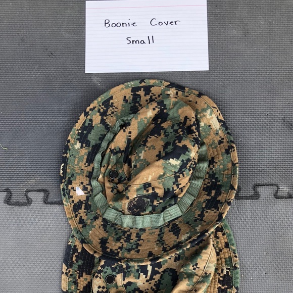 Accessories | Usmc Woodland Boonie Cover | Poshmark
